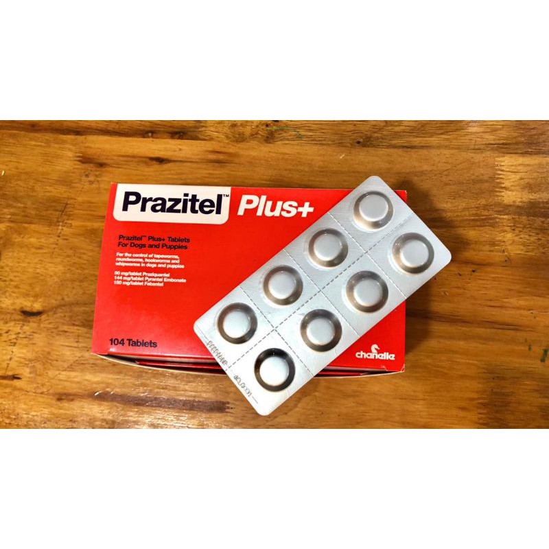 Prazitel plus deworm for dogs and puppies (1xtablet for 10kg) | Shopee ...
