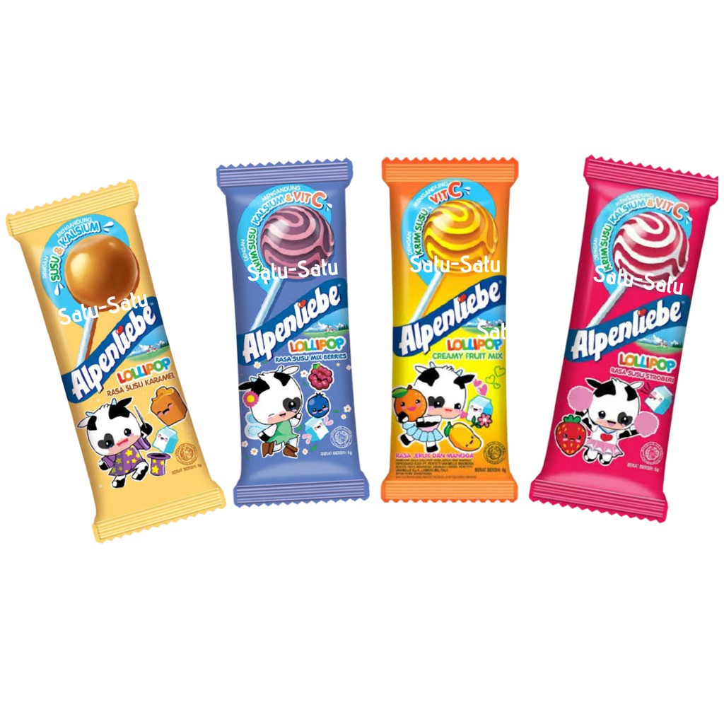 Alpenliebe Lollipop Candy All Variant 10's | Shopee Malaysia