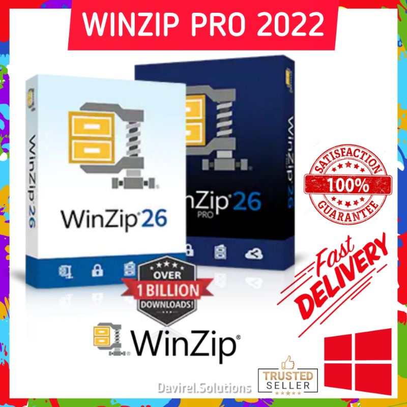 WinZip Pro V26 | Latest Version | Windows 64 bit | Shopee Malaysia