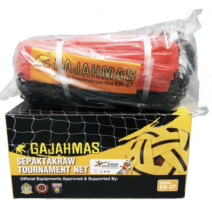 Gajahmas Sepaktakraw Tournament Net EN 27(Tournament) / Sepak Takraw ...