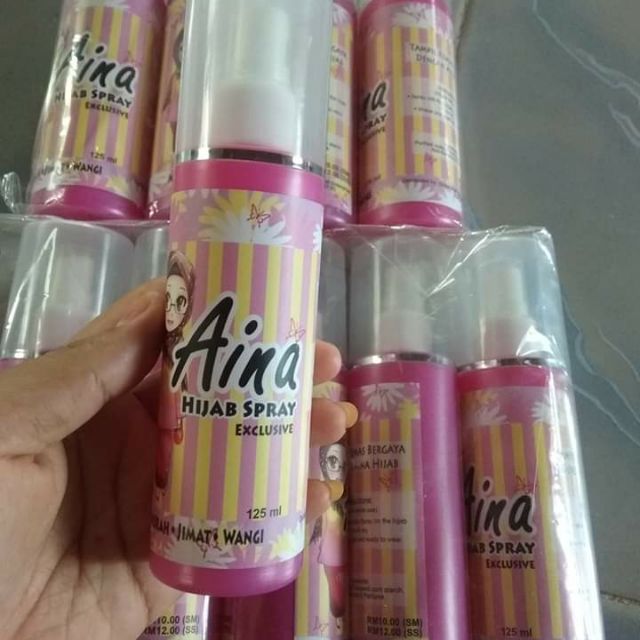 Aina hijab spray 1botol (125ml) | Shopee Malaysia