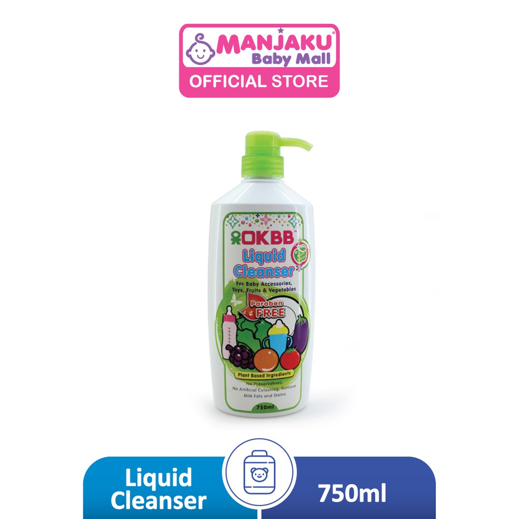 OKBB Liquid Cleanser (750ml) Paraben Free LQ-750 | Shopee Malaysia