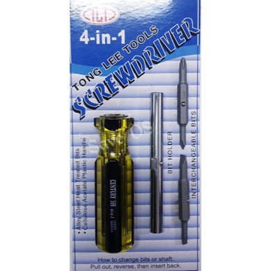 CENTURY 508 4 IN 1 SCREWDRIVER (PEMUTAR SKRU 4 DALAM 1) | Shopee Malaysia