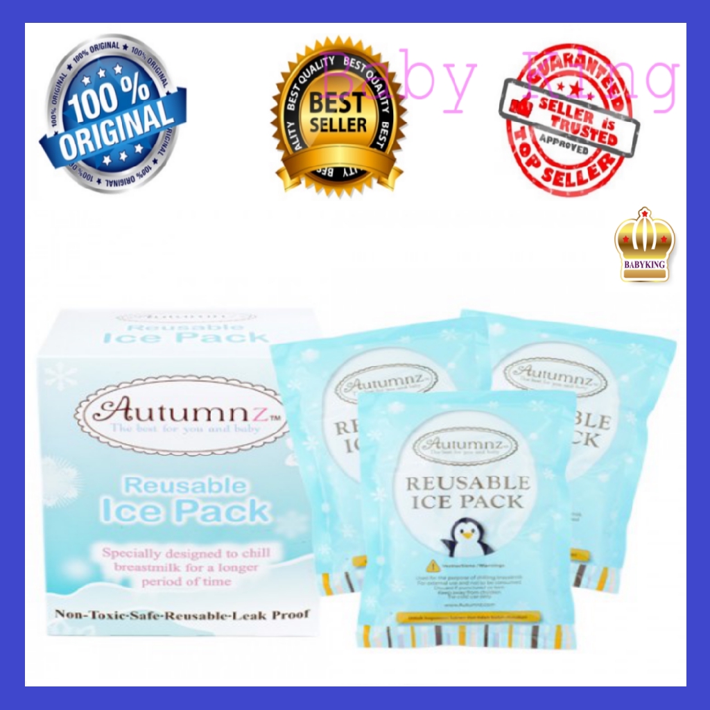 Original Autumnz Reusable Ice Pack Packs (3 Pcs) | Shopee Malaysia