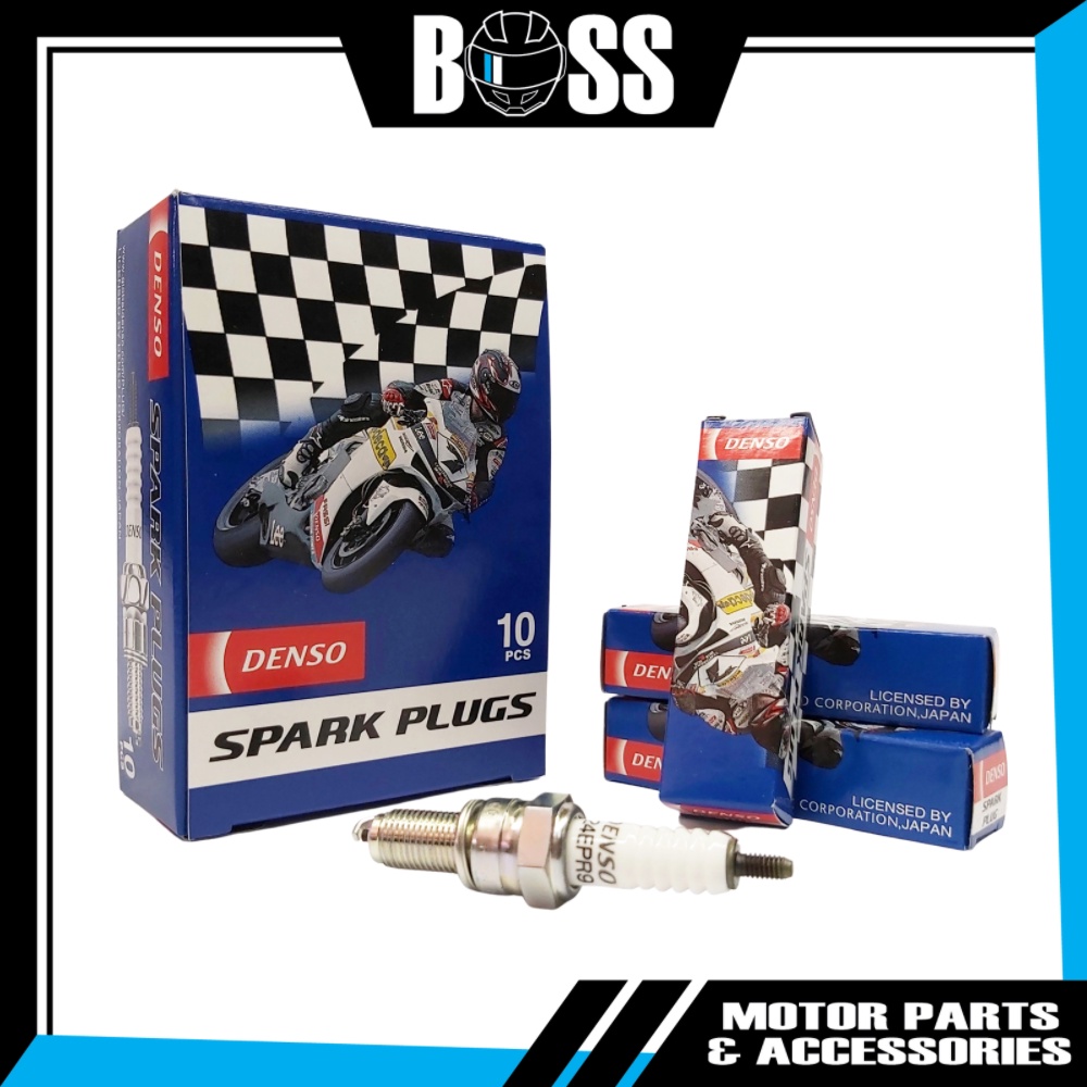[DENSO] U24EPR9 / CPR8EA-9 Spark Plug YAMAHA LC135/Y15ZR/FZ150/NMAX/NVX ...
