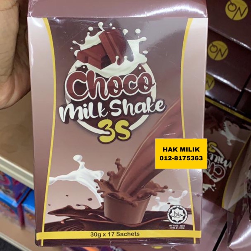 NQ MILKSHAKE CHOCOLATE 💯 ORI FREE POS | Shopee Malaysia