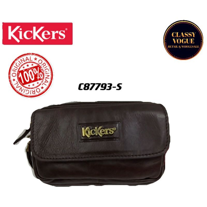 💯 original brand KicKers pouch bag | Shopee Malaysia