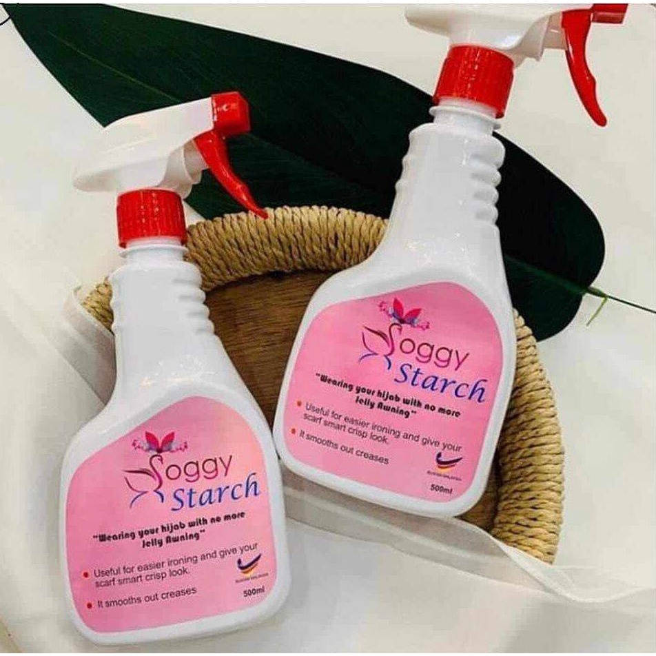SOGGY STARCH SPRAY PENGERAS AWNING TUDUNG/FABRIC STARCH/EASY IRONING ...
