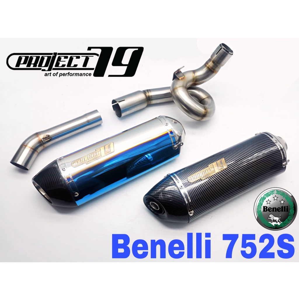 Project79 Exhaust Benelli 752S Ekzos Long Slip on Tabung Muffler ...