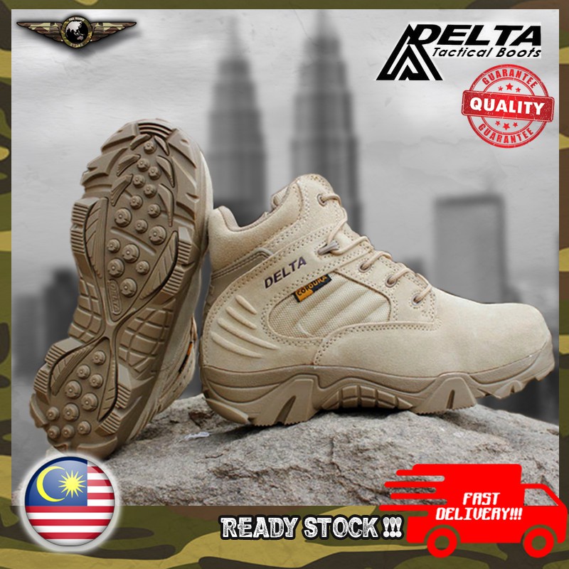 Delta Boots Tactical, Gred A Low Cut | Shopee Malaysia