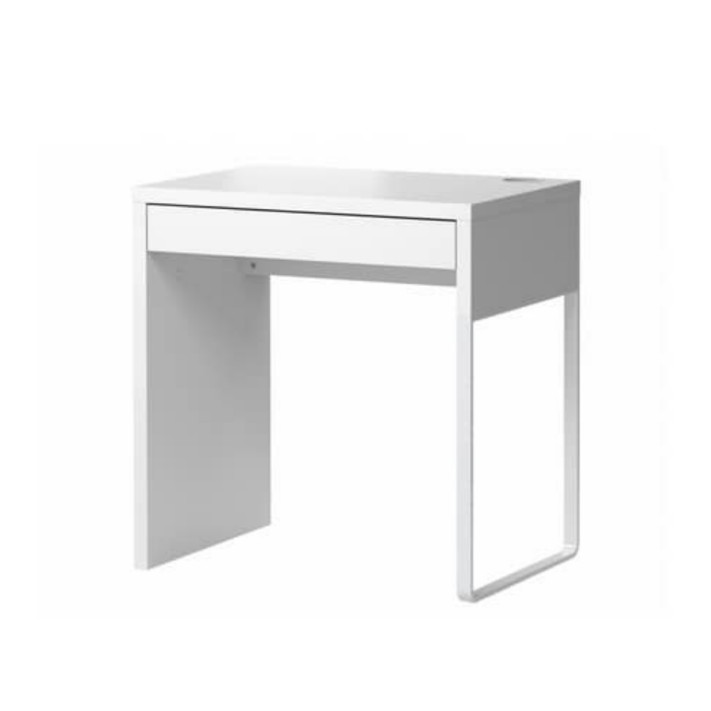 IKEA MICKE Desk, white, 73x50 cm | Shopee Malaysia
