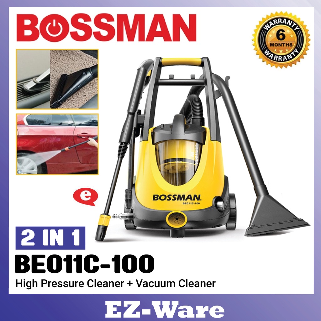 BOSSMAN BE011C-100 / BE011C100 100BAR 2 In 1 High Pressure Cleaner ...
