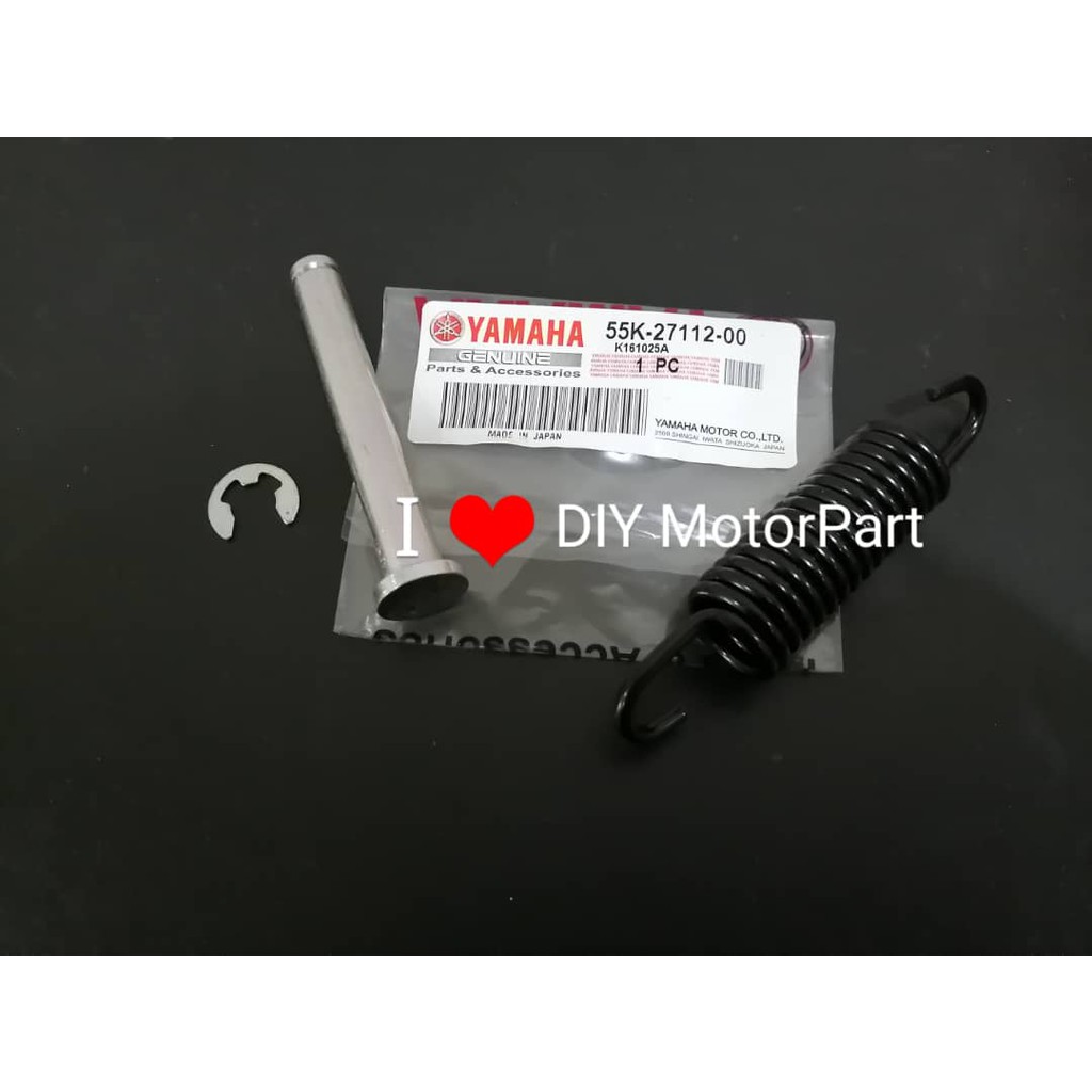 RXZ MAIN STAND SHAFT DOUBLE STAND SHAFT 100% ORIGINAL JAPAN ORIHLY 55K ...