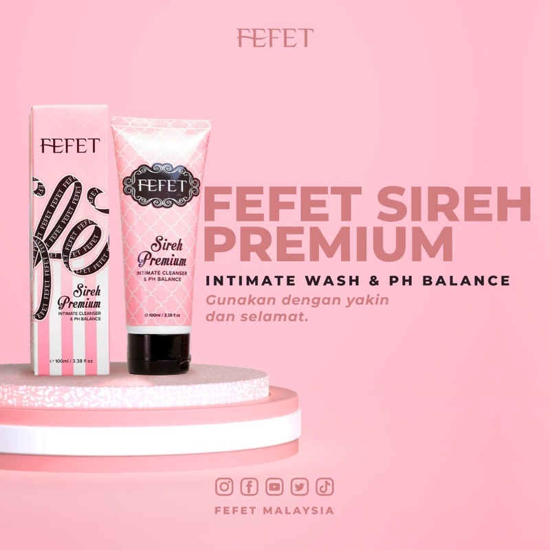 FEFET SIREH PREMIUM FEFET FEMININEWASH | Shopee Malaysia