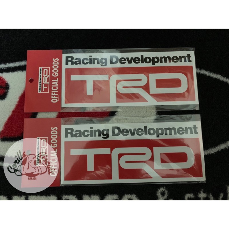 Original TRD Official Decal / Sticker | Shopee Malaysia