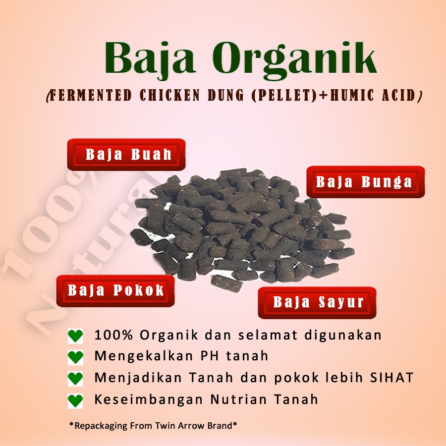 1KG Baja Organik Tahi Ayam (FERMENTED CHICKEN DUNG (PELLET) ) | Shopee ...