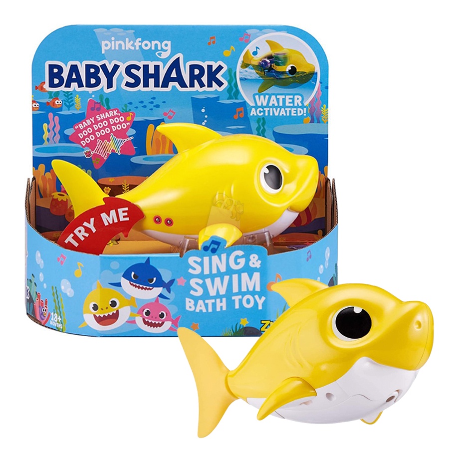 Mainan Air ZURU Robo Alive Junior Fish Nemo Duck Croc Baby Shark ...