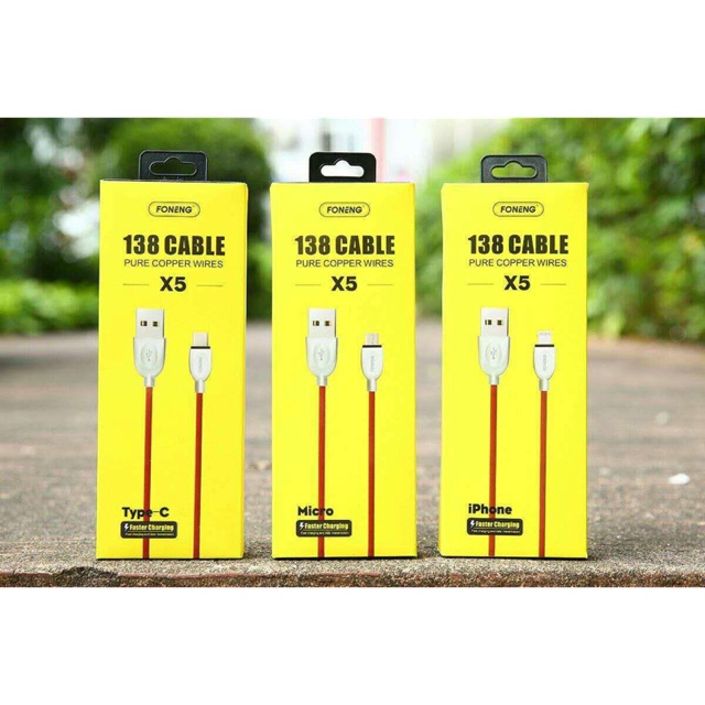 Foneng cable(X5) | Shopee Malaysia