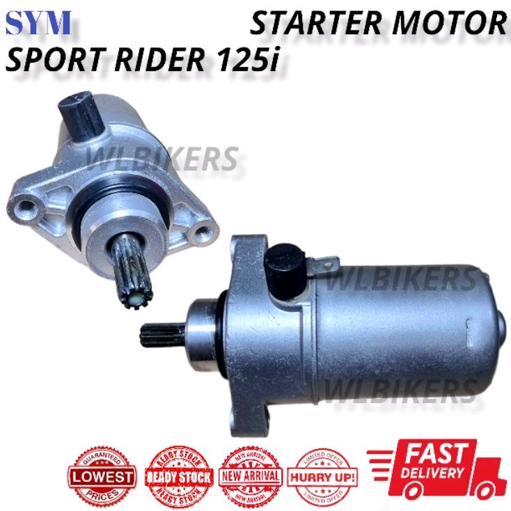 SYM SPORT RIDER 125i STARTER MOTOR STATER MOTOR -HOT ITEM- | Shopee ...