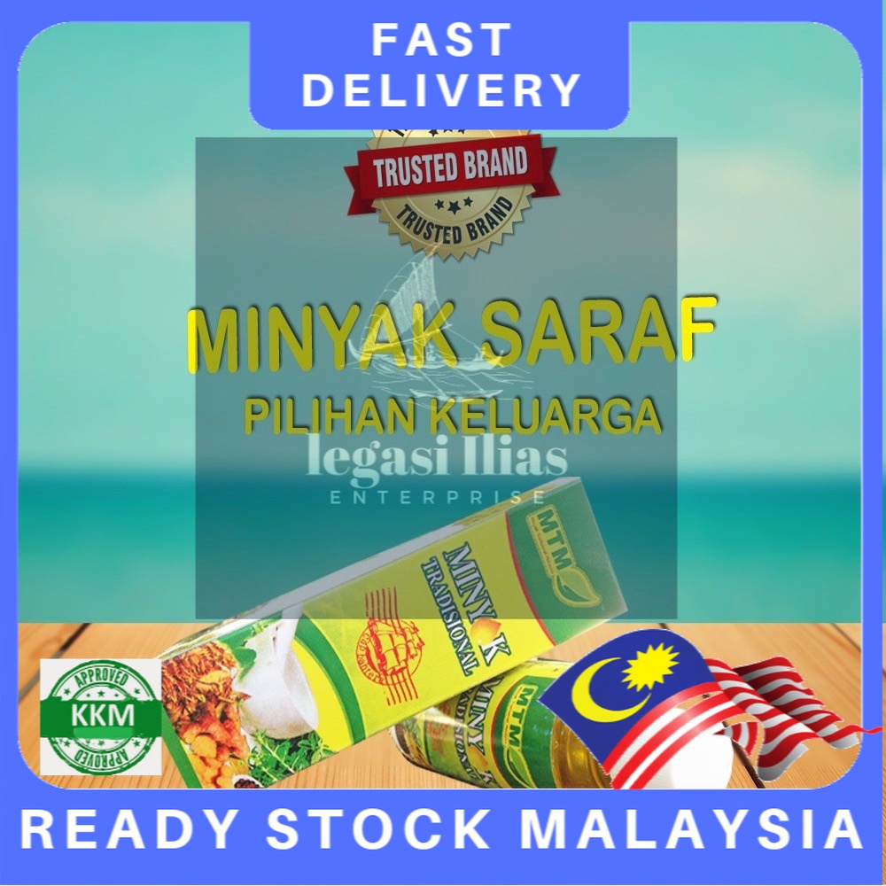 (4 BOTOL)HOT PRODUCT!!! MINYAK TRADISIONAL MALAYSIA / minyak saraf ...