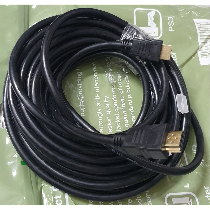 Full HD Round 10M HDMI Signal Cable (Black) | Shopee Malaysia