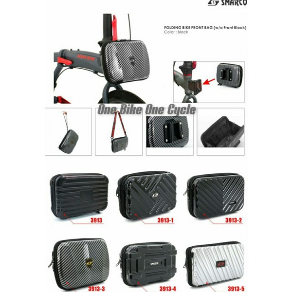 Smarco Front Block Bag For Folding Bike | Shopee Malaysia