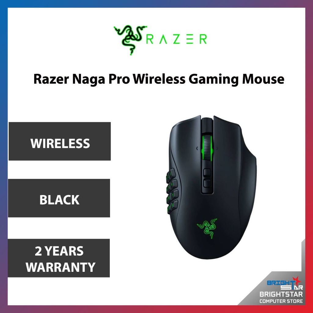 Razer Naga Pro Wireless Gaming Mouse | Shopee Malaysia