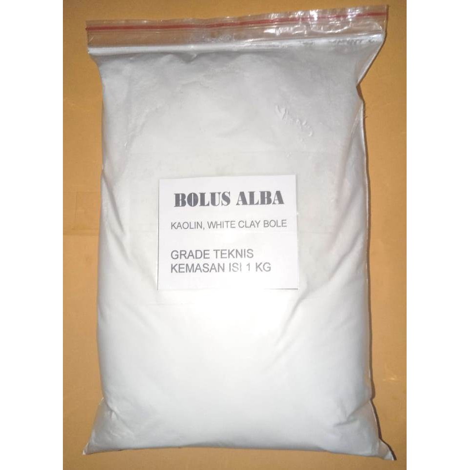 Kaolin bolus alba white clay 1kg | Shopee Malaysia