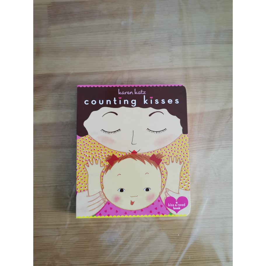 "Counting Kisses" 小型纸板书 Cardboard Book 英文原版 | Shopee Malaysia