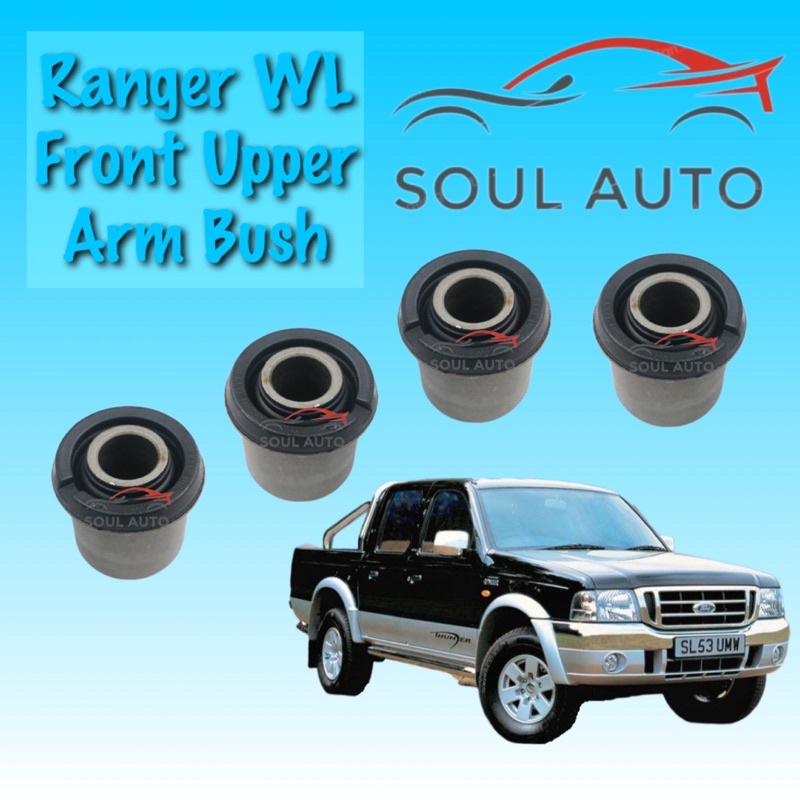 Ford Ranger WL 4wd 1999-2005 Mazda Fighter Front Upper Arm Bush Set ...