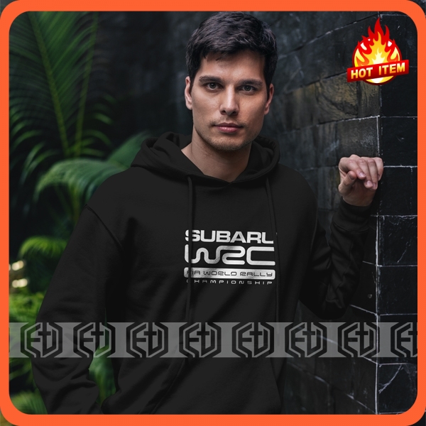 Sweatshirt Hoodie Subaru WRC World Rally Champion Cotton Motorsport WRX ...