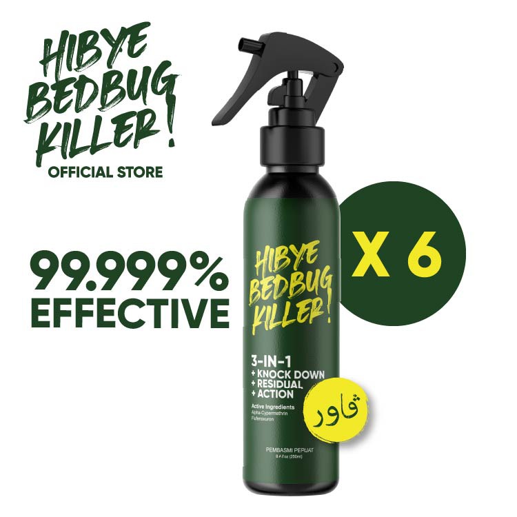 HIBYE Pijat Kutu tilam Hama Bed Bug 250ML | Shopee Malaysia