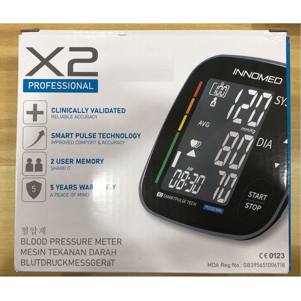 INNOMED X2 PROFESSIONAL BLOOD PRESSURE MONITOR (BIG CUFF) | Shopee Malaysia