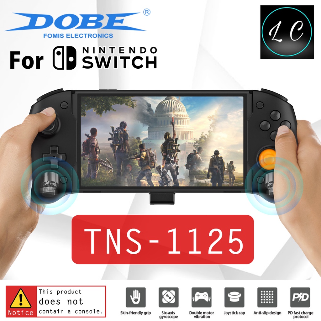 DOBE Nintendo Switch Gamepad Controller TNS-1125 Handheld Grip Double ...