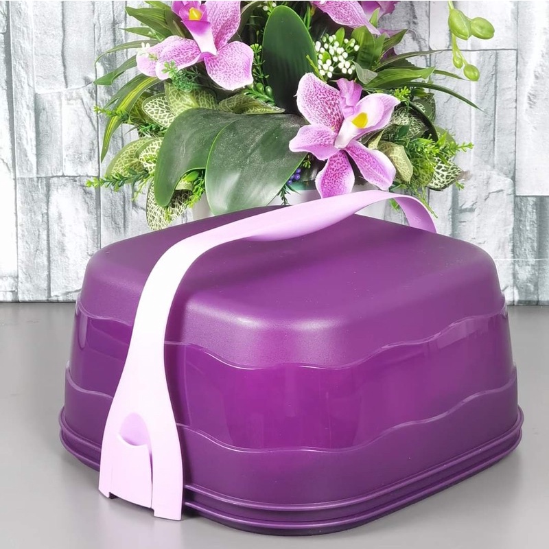 Tupperware Tempat Letak Cake /Cake Taker / Fresh & Fancy Carrier 6 ...