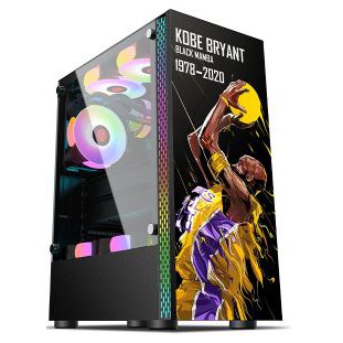 GameKM Kobe Bryant Gaming Chassis, Desktop Casing, PC Casing ATX/M-ATX ...