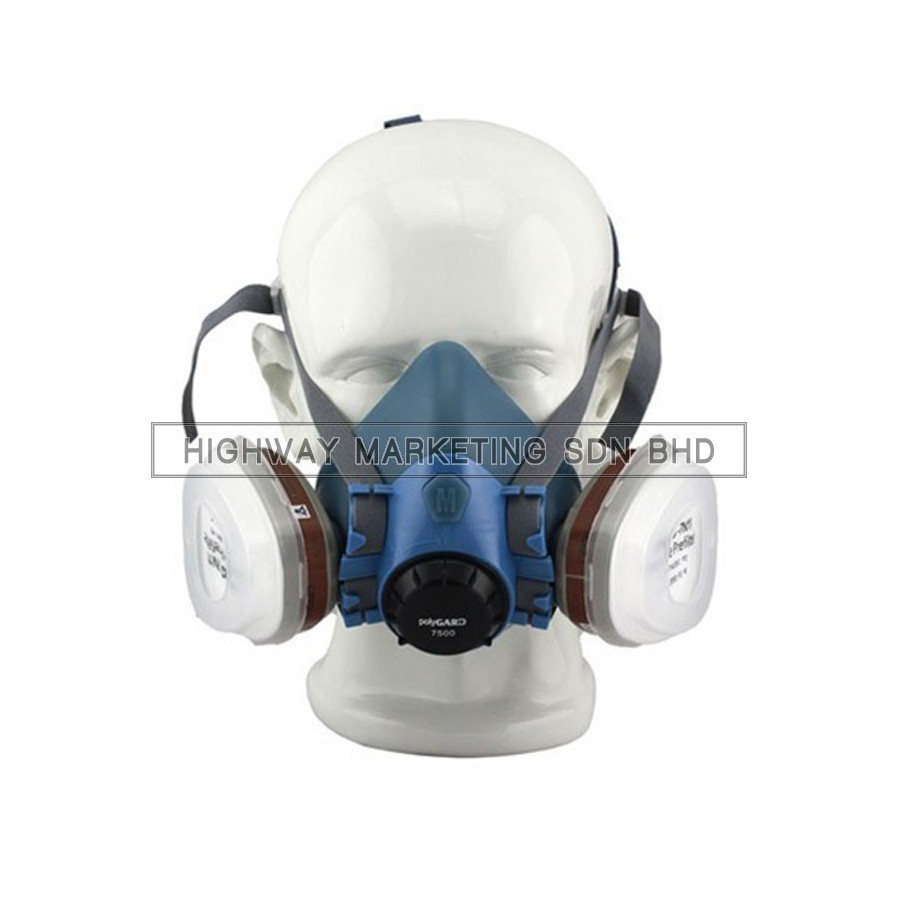 Polygard 7500 Respirator Mask c/w 701 Organic Vapor Cartridge | Shopee Malaysia