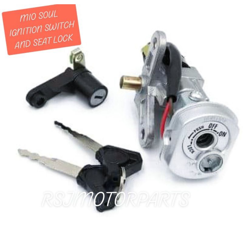 MIO SOUL IGNITION SWITCH WITH SEAT KEY SET | Shopee Malaysia