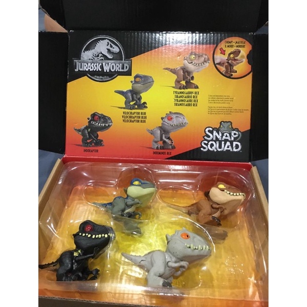 Jurassic World Snap Squad Wave 1 (US Edition - PR Exclusive Box Set ...