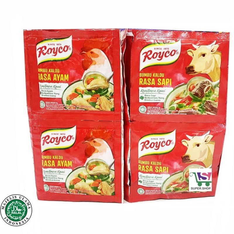 Stok/Powder Royco Rasa ayam dan sapi | Shopee Malaysia