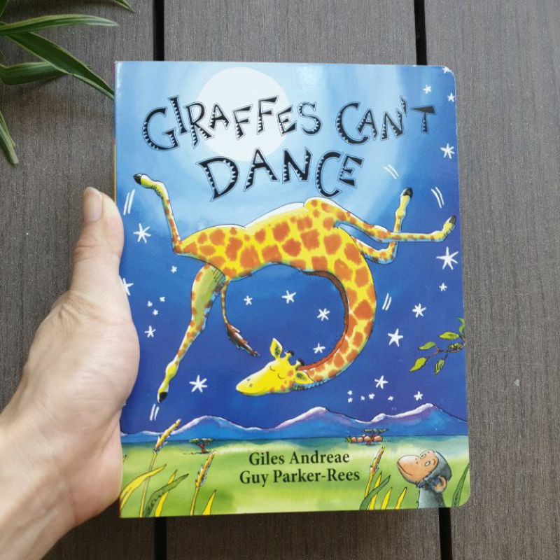 Giraffes Can't Dance by Giles Andreae (Board Book) Book on embracing ...
