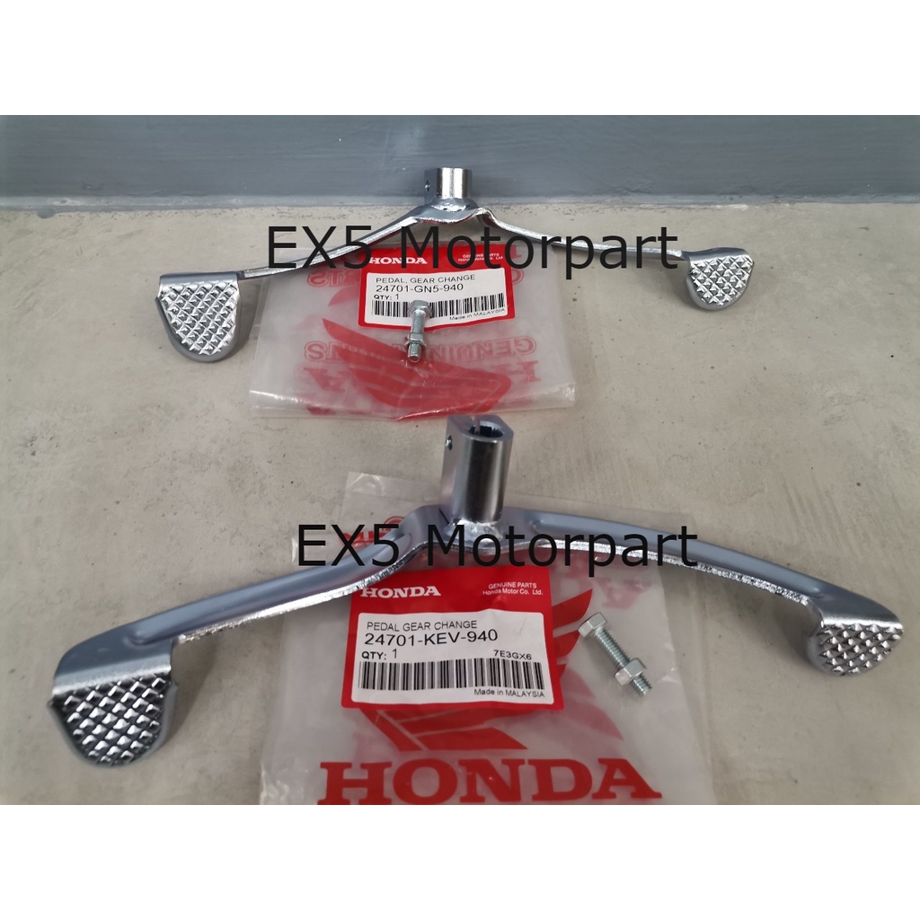 HONDA EX5 HIGH POWER EX5 DREAM EX5 CLASS WAVE100 WAVE100R GEAR LEVER KAKI GEAR PEDAL GEAR ORI ...