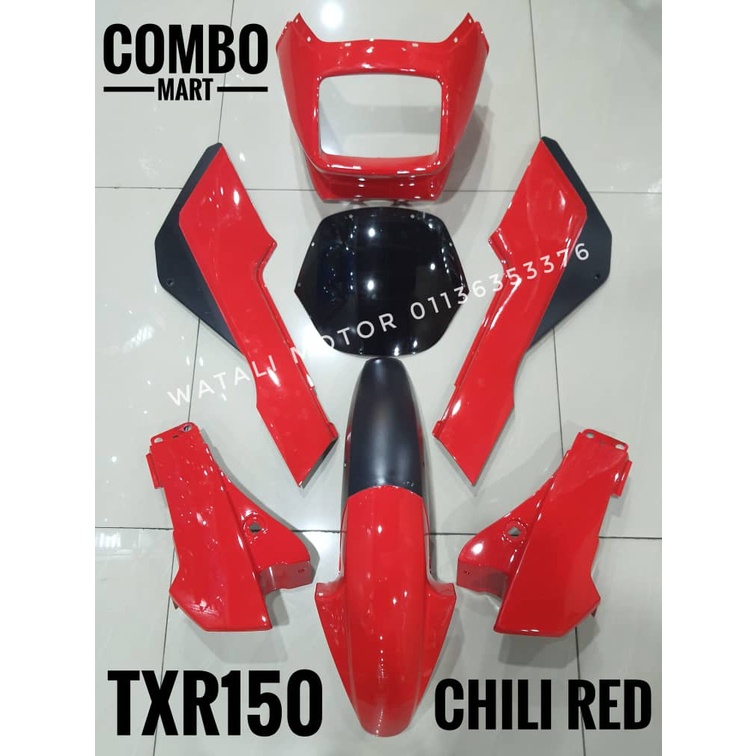 TXR150 BODY COVER SET FULL SUZUKI PANTHER TXR TXR150 | Shopee Malaysia