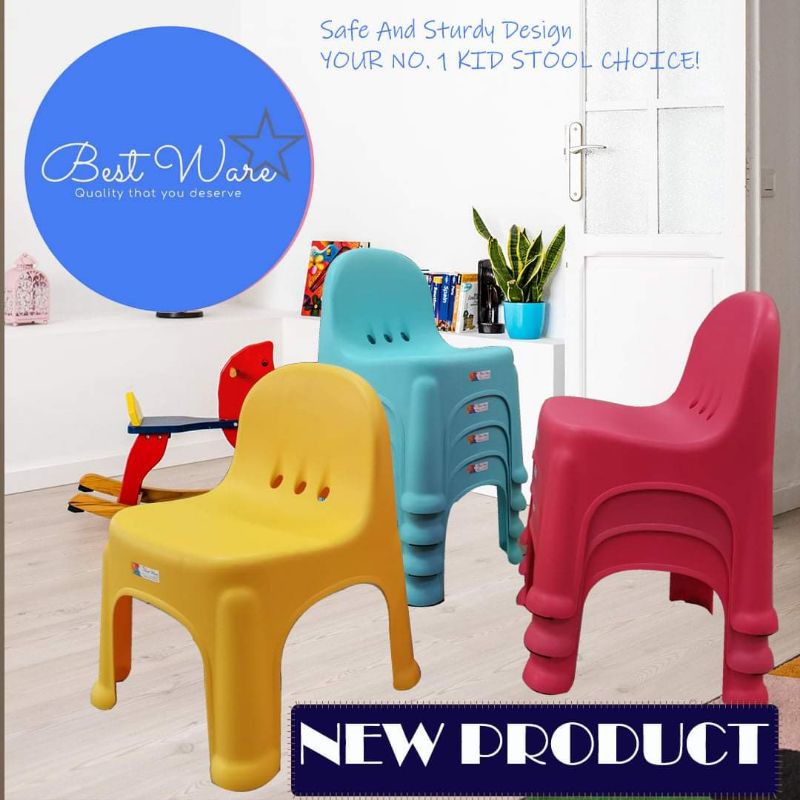 Bestware Heavy Duty / MAMAALI Foldable Kids Stool BW-4005 / FC1-802 ...