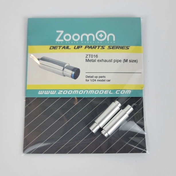 1/24 ZoomOn Exhaust Size M For Tamiya, Aoshima, Fujimi Model Car kit ...