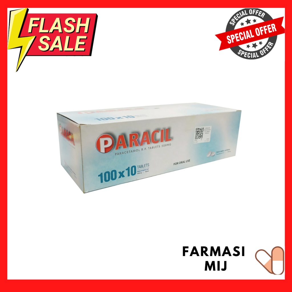 PARACIL 100 X10 TAB (READY STOCK) | Shopee Malaysia