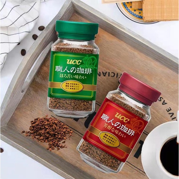 UCC The Blend Coffee Powder 日本进口即冲上岛職人の珈琲速溶黑咖啡粉咖啡豆无糖#Ready Stock ...