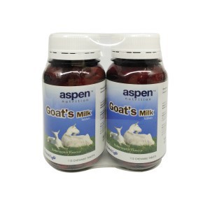 ASPEN GOAT'S MILK TAB 112'S X 2 (EXP: 11/2020) | Shopee Malaysia