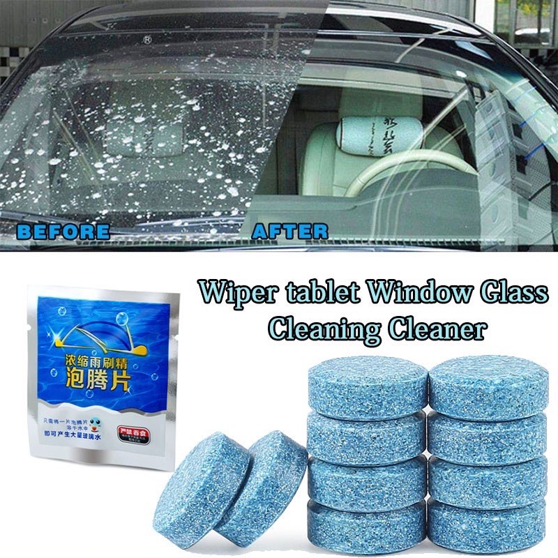 1pcs Car Windshield Cleaner Glass Cleaner Car Solid Wiper Window ...