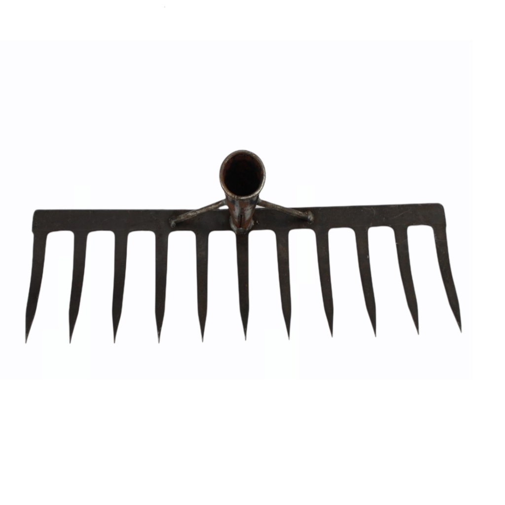 Outdoor Heavy Duty Home Living Garden Gardening Tools Iron Rake ...